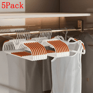 4 Pack Magic Space Saving Clothes Hangers Multifunctional Smart Closet ...