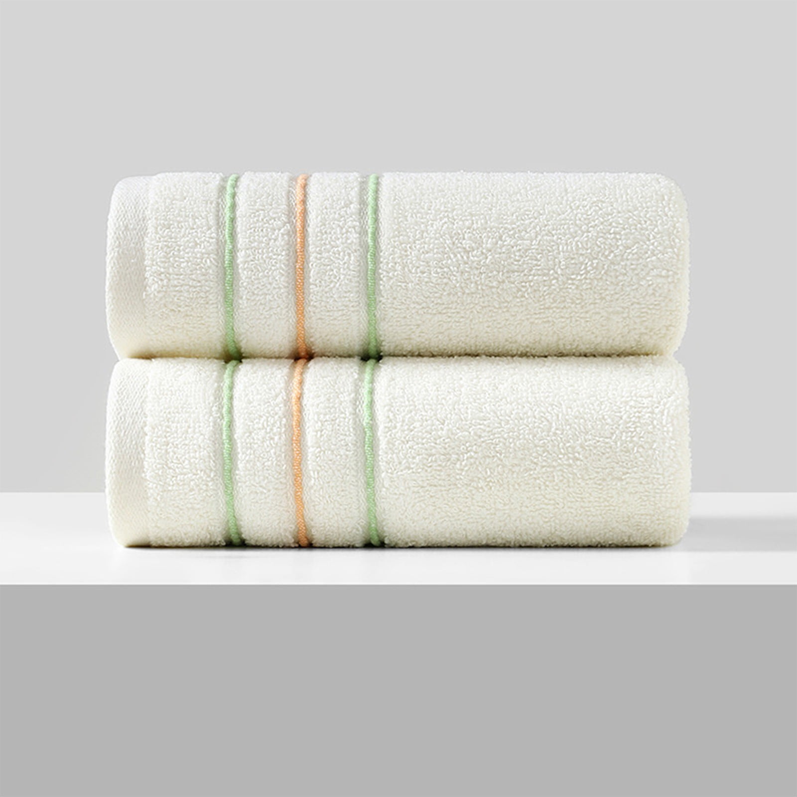 Bxaolu Cotton Washcloths 2 Pack 29.5 x 13.8in Soft Feel Towels Quick ...