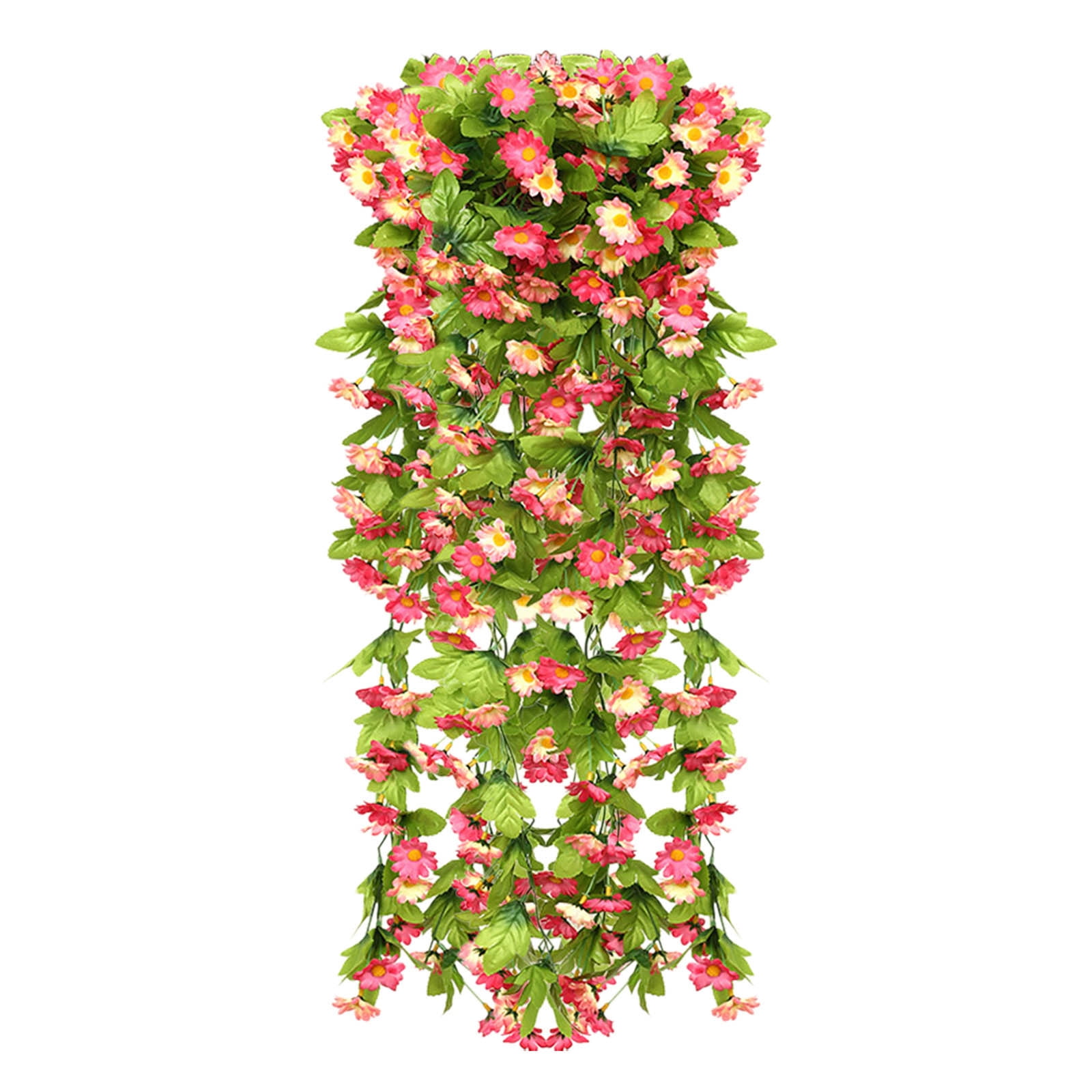 Bxaolu Fake Hanging Plants, Artificial Hanging Flowers, Faux Pothos ...