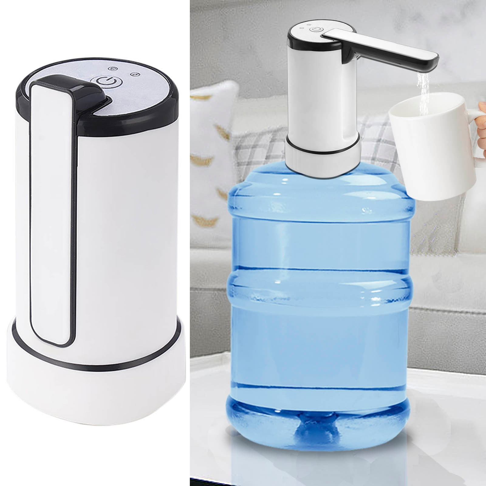 Bxaolu Foldable 5 Gallon Water Dispenser Pump Electric Water Bottle ...