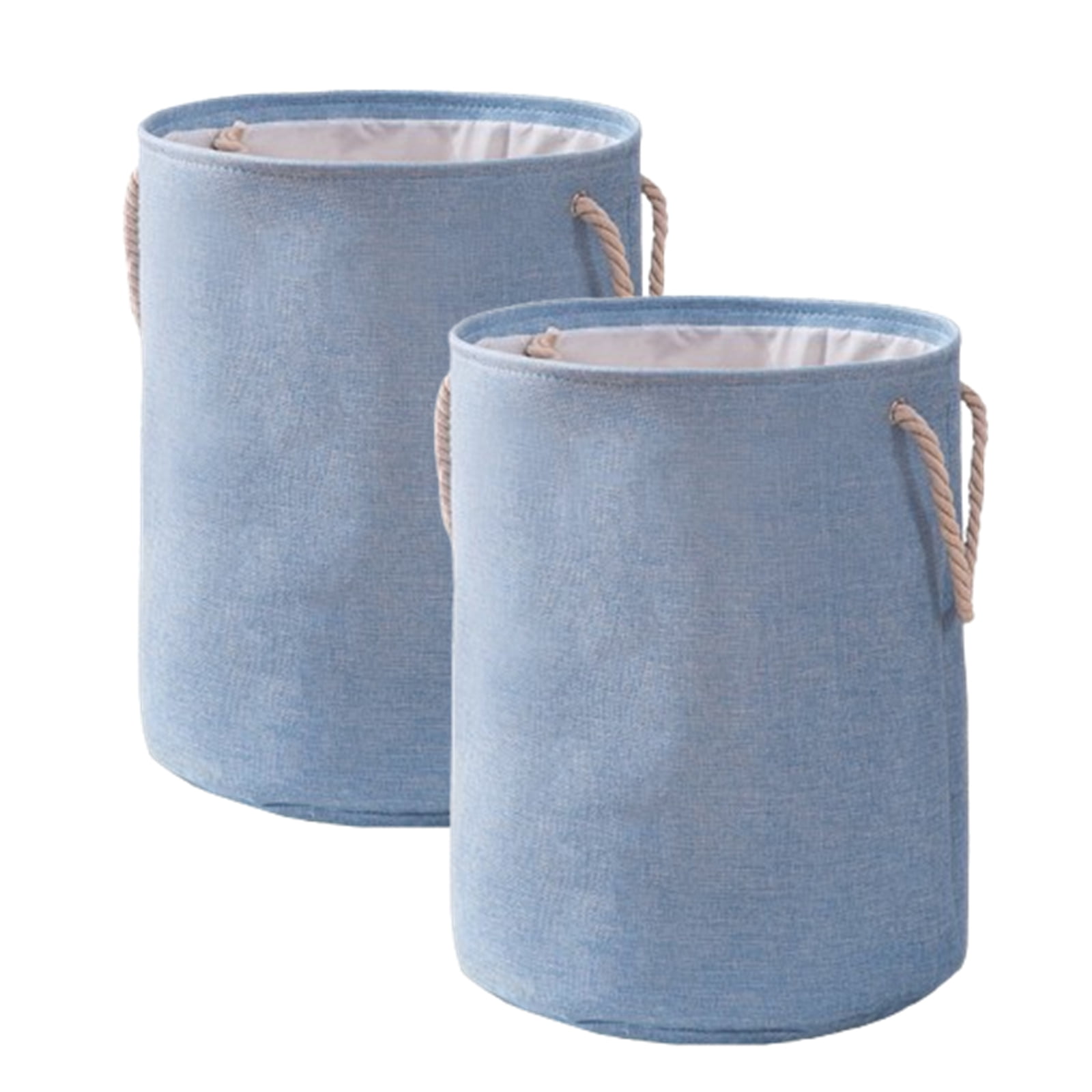 Bxaolu Large Collapsible Laundry Basket Hamper with Easy Carry Handles ...