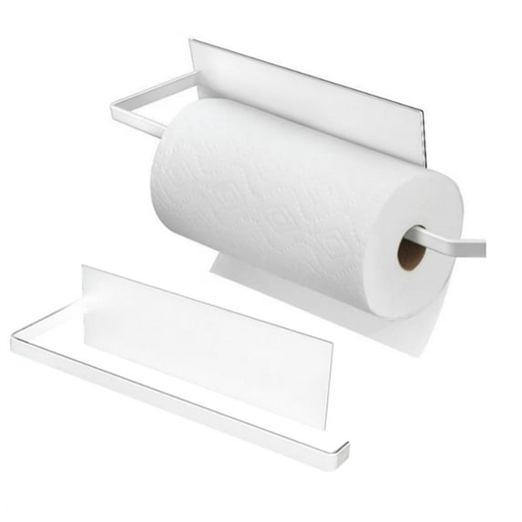 Bxaolu Paper Towel Holder Self-Adhesive Wall Mounted Stainless Steel ...