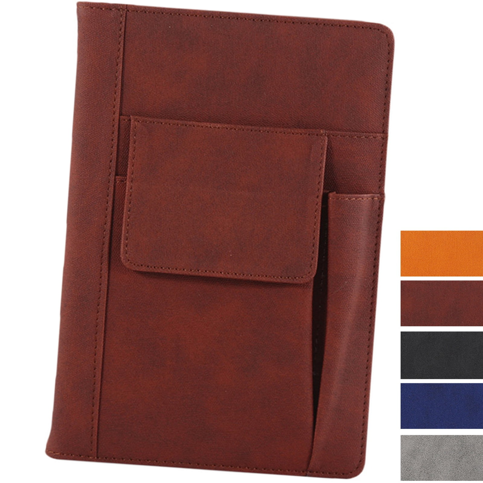 Bxaolu Refillable Lined Leather Journal Notebook, A5 Hardcover Journal ...