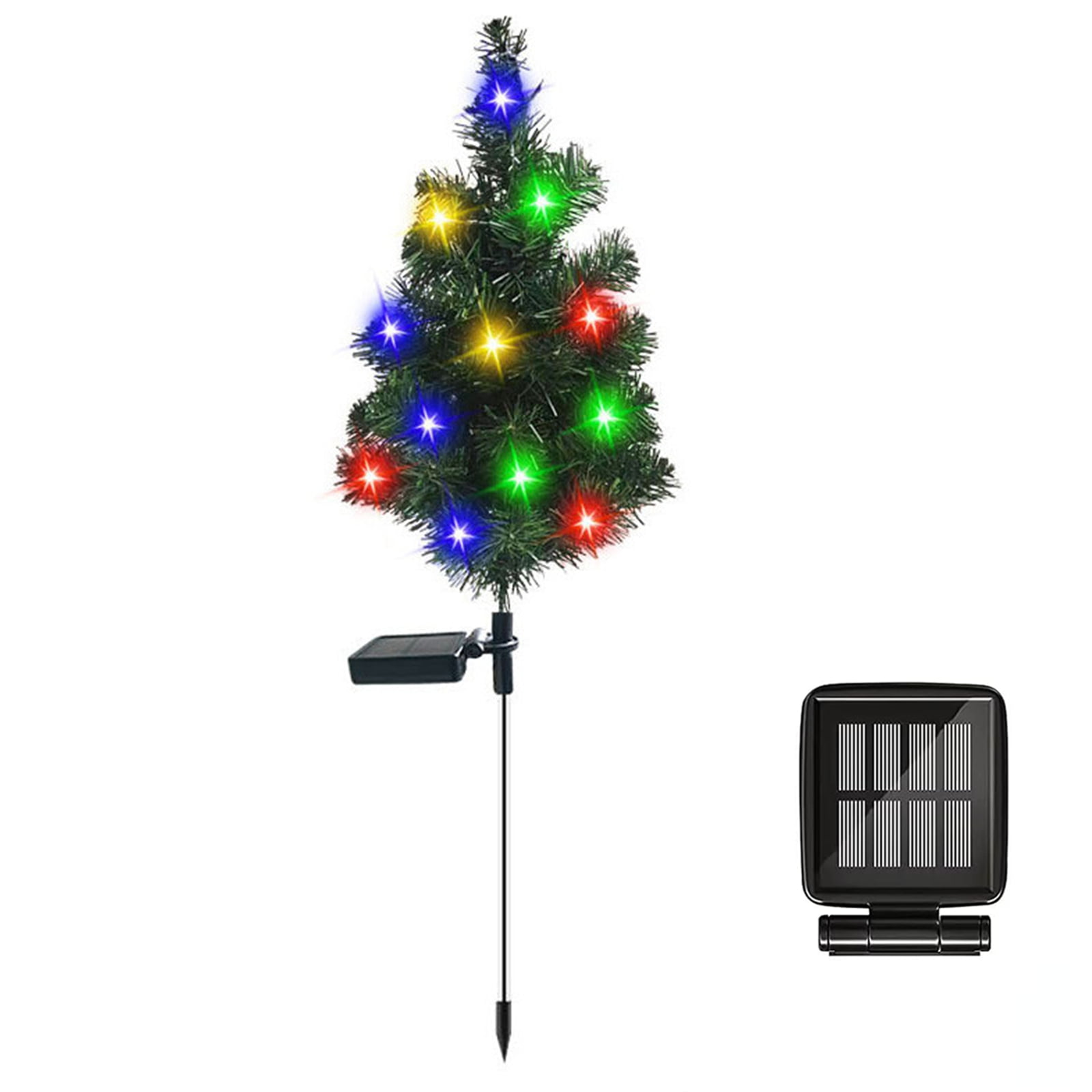 Bxaolu Solar Christmas Decoration Light – LED Christmas Tree Plug-In ...