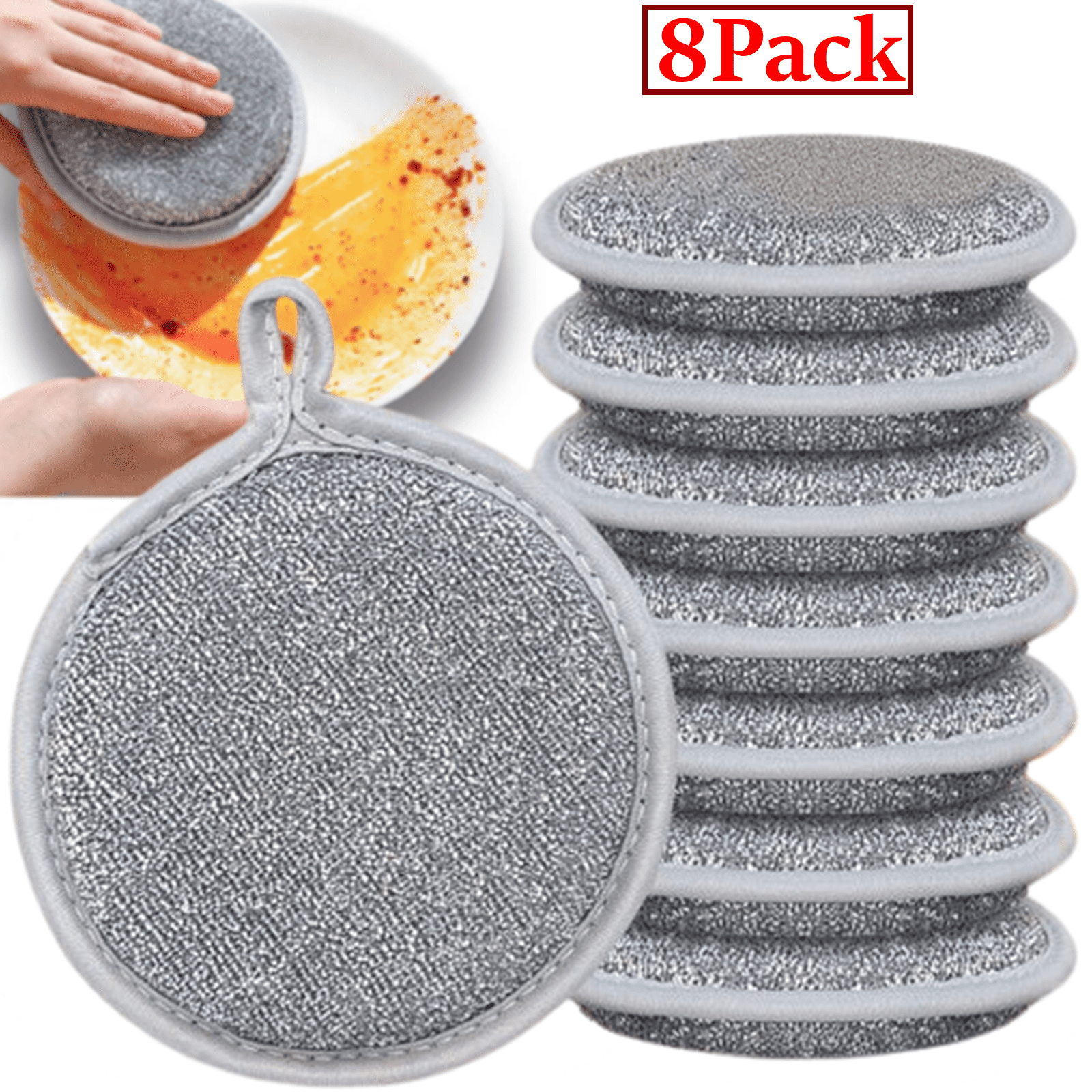 Bxaolu Sponges Kitchen Dish Sponge for Washing Dishes Cleaning Kitchen ...