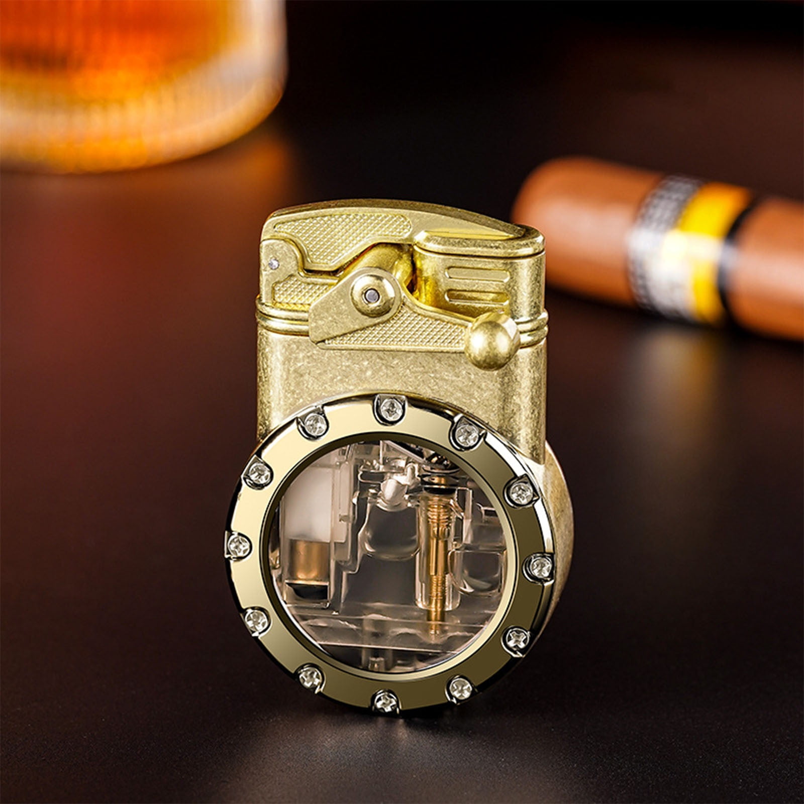 Bxaolu Vintage Trench Lighter, Steampunk Lighter, Cool Lighter with ...