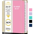 Bxaolu Weekly Planner, Hardcover Weekly & Monthly Calendar Blank ...