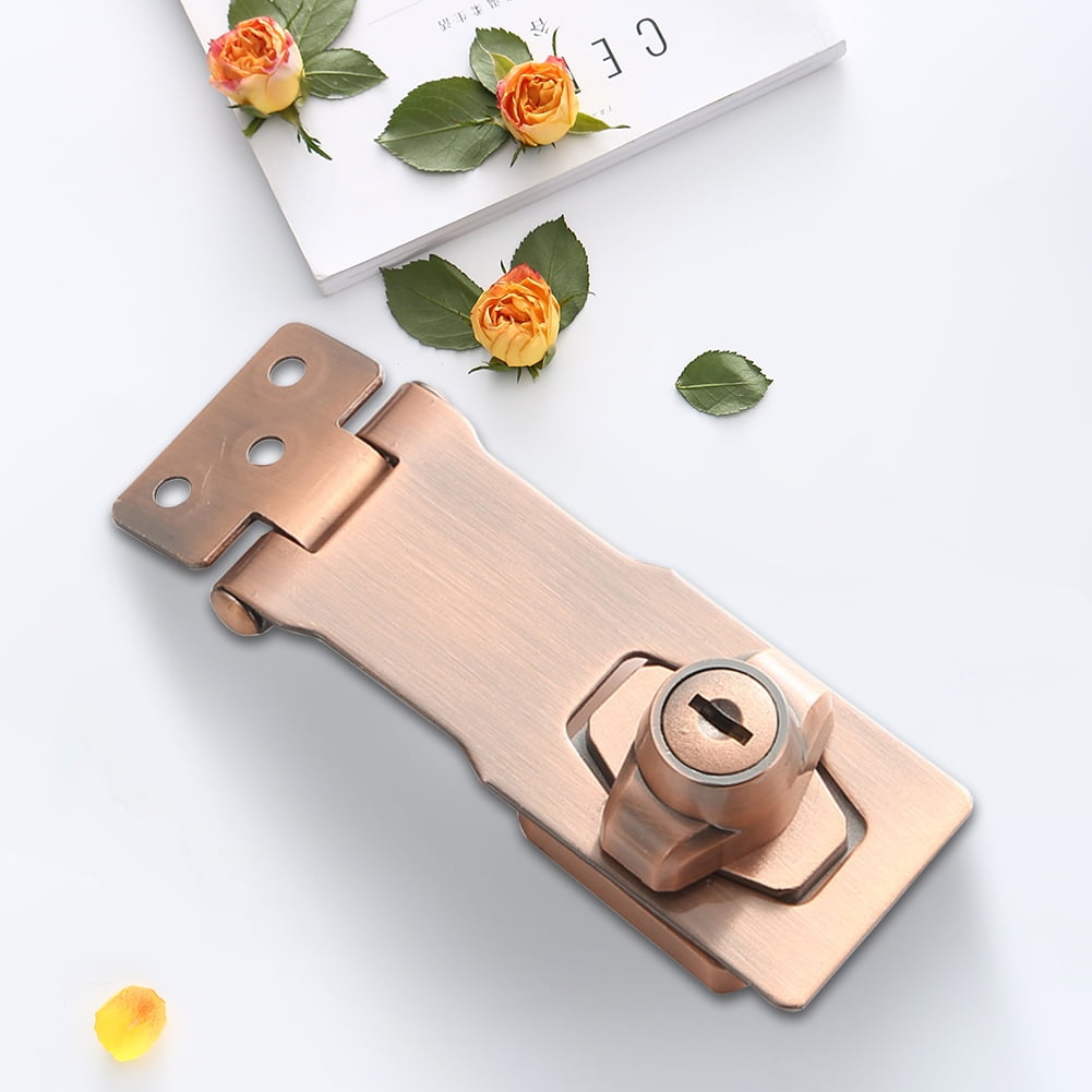 Bxingsftys 4 Inch Letter Box Locker with Screw with Lock Hasp Latch for ...