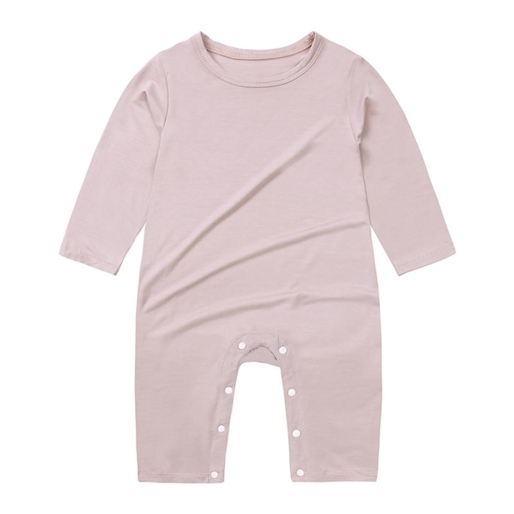 Bxsruta Baby Clothes for Girls, Breathable Modal Cotton Jumpsuit ...