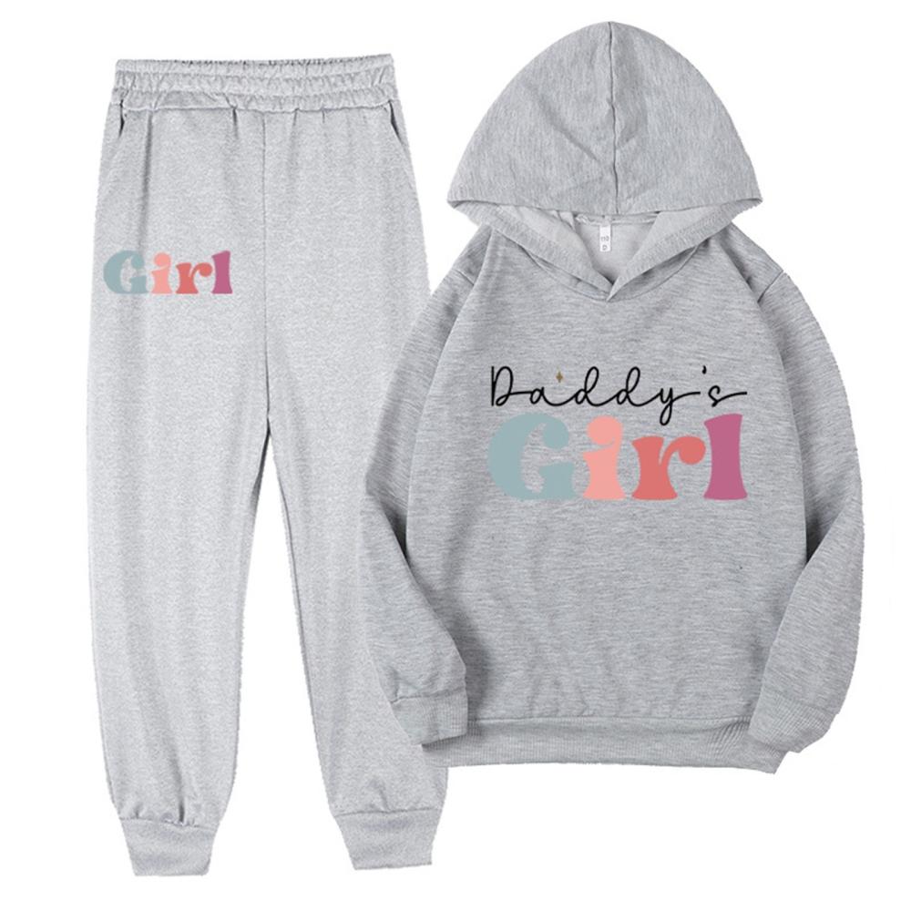 Bxsruta Children's Two-Piece Set, Essential Hooded Pullover and Pant ...