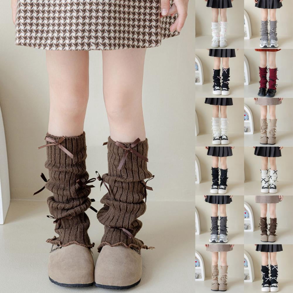 Bxsruta Children's Winter Fleece Socks with Pom-Poms, Thickened Warm ...