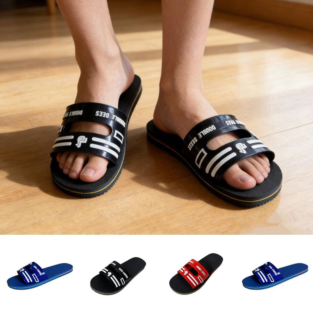 Bxsruta Couples Non-Slip Soft-Soled Beach Slippers for Home and Outdoor ...