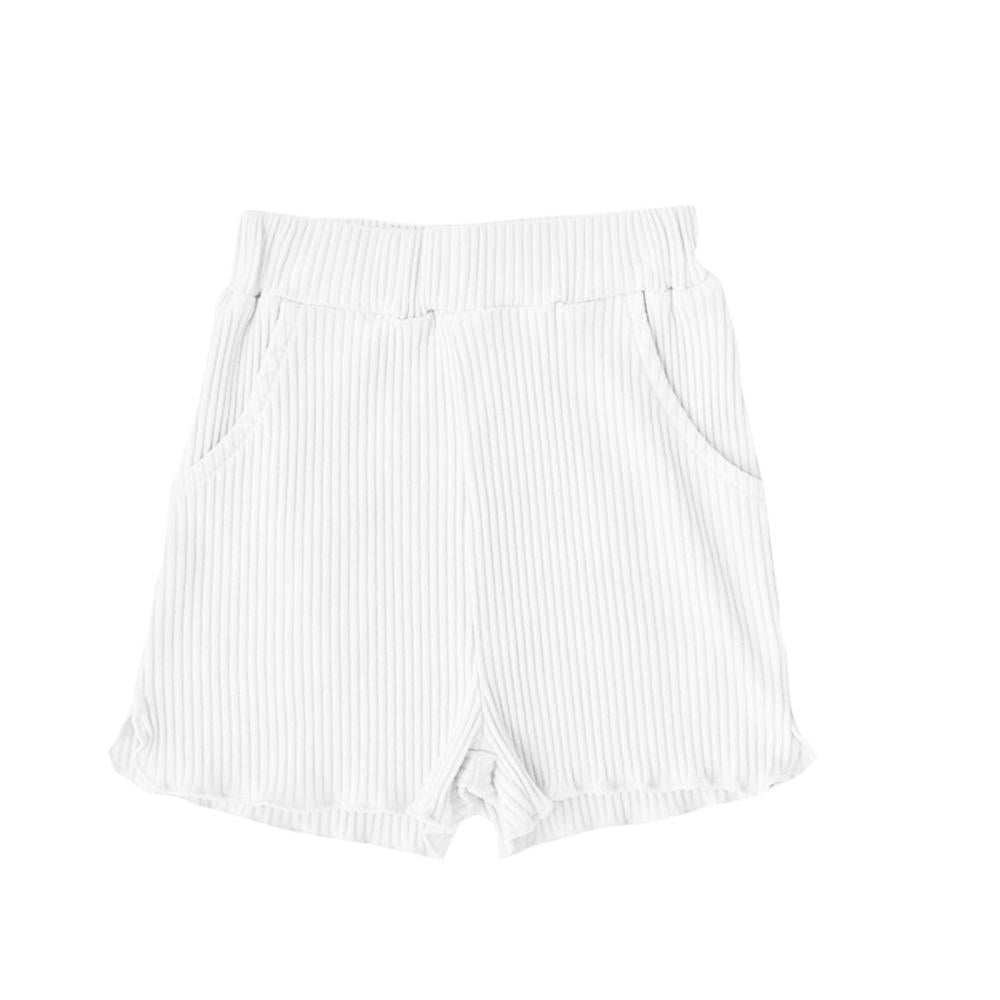 Bxsruta Girls Shorts, Children Solid Color Summer Pants Girl Loose ...