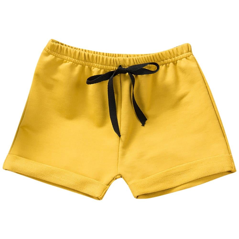 Bxsruta Girls Shorts, Toddler Kids Boys Girls Fashion Solid Color Cute ...