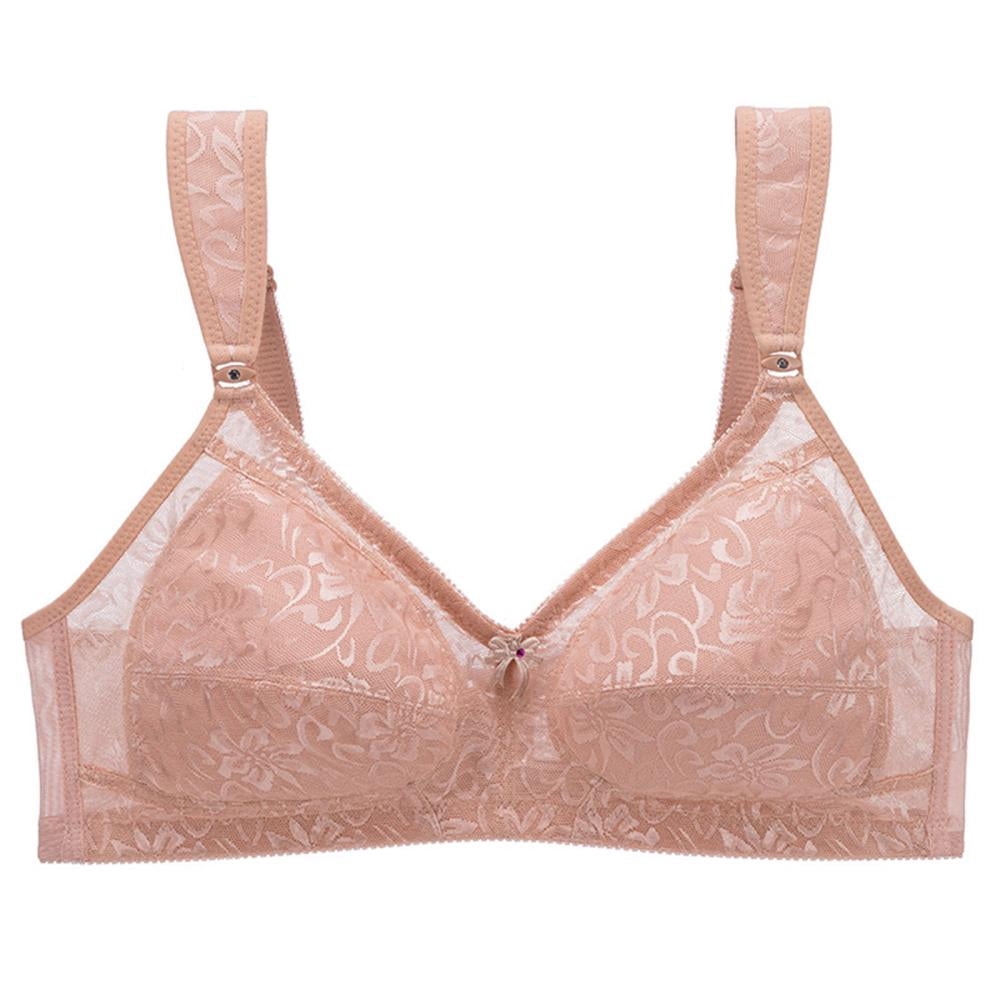 Bxsruta Lace Bra, Women's Solid Color Backless Sexy Seamless Push-Up U ...