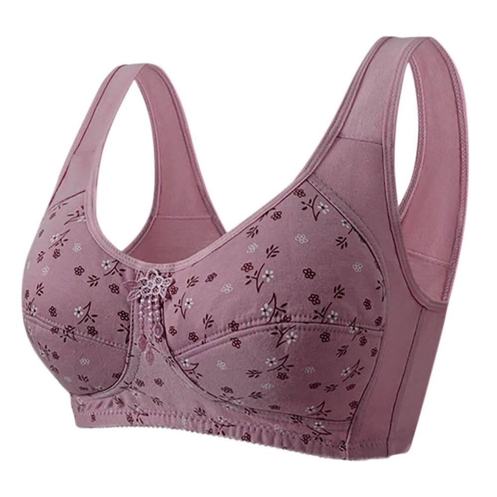 Bxsruta Lacy Bras for Women, Woman's Printing Thin Style Ventilate ...