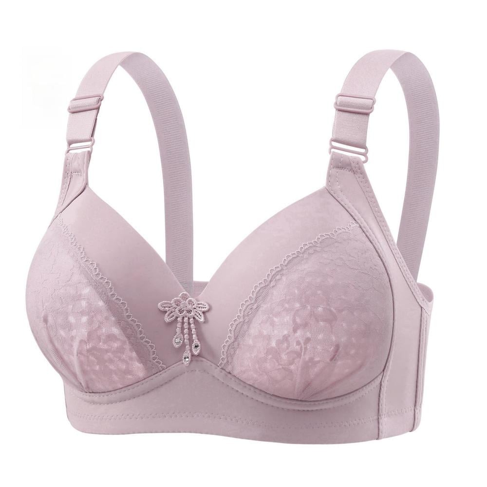 Bxsruta Lacy Bras for Women, Woman's Solid Color Thin Style Ventilate ...