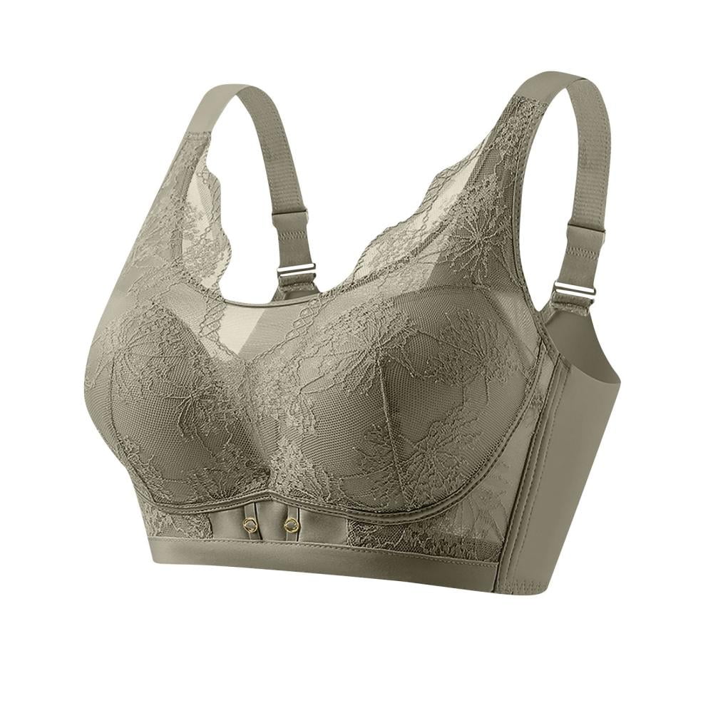 Bxsruta Lacy Bras for Women, Women's Strapless Lace Underwear with Thin ...