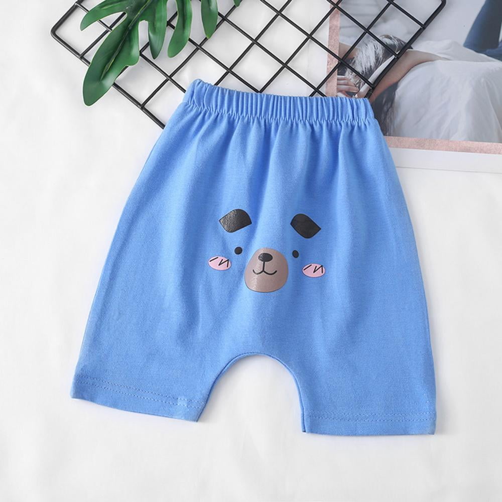 Bxsruta Summer New Male and Female Baby Printed Five Quarter Pants for ...