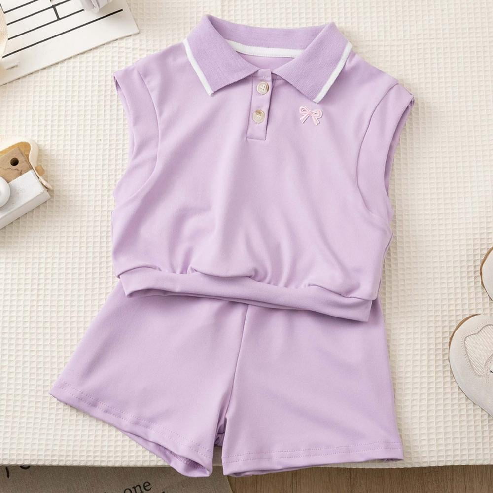 Bxsruta Toddler Boys Girls 2 Piece Outfit Set Kids Summer Clothes ...