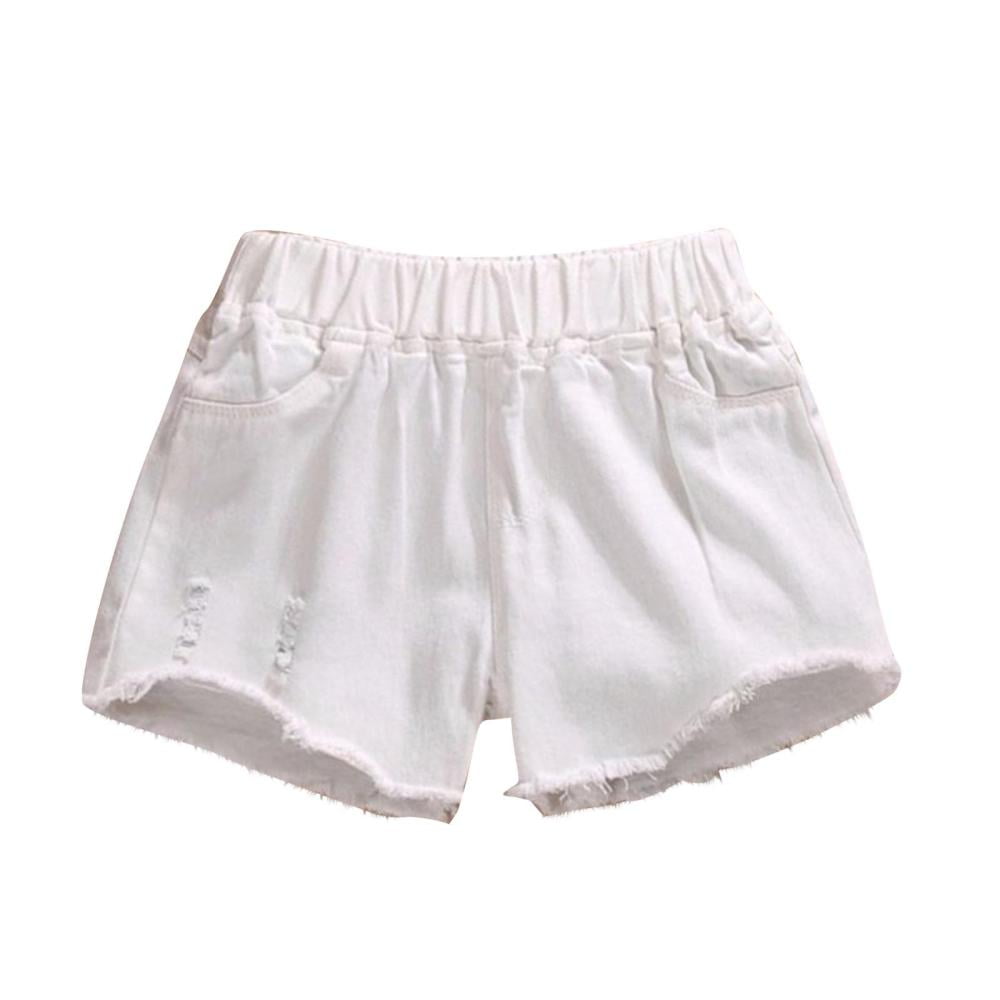 Bxsruta Toddler Girl Shorts, Summer Denim Shorts for Children and Girls ...