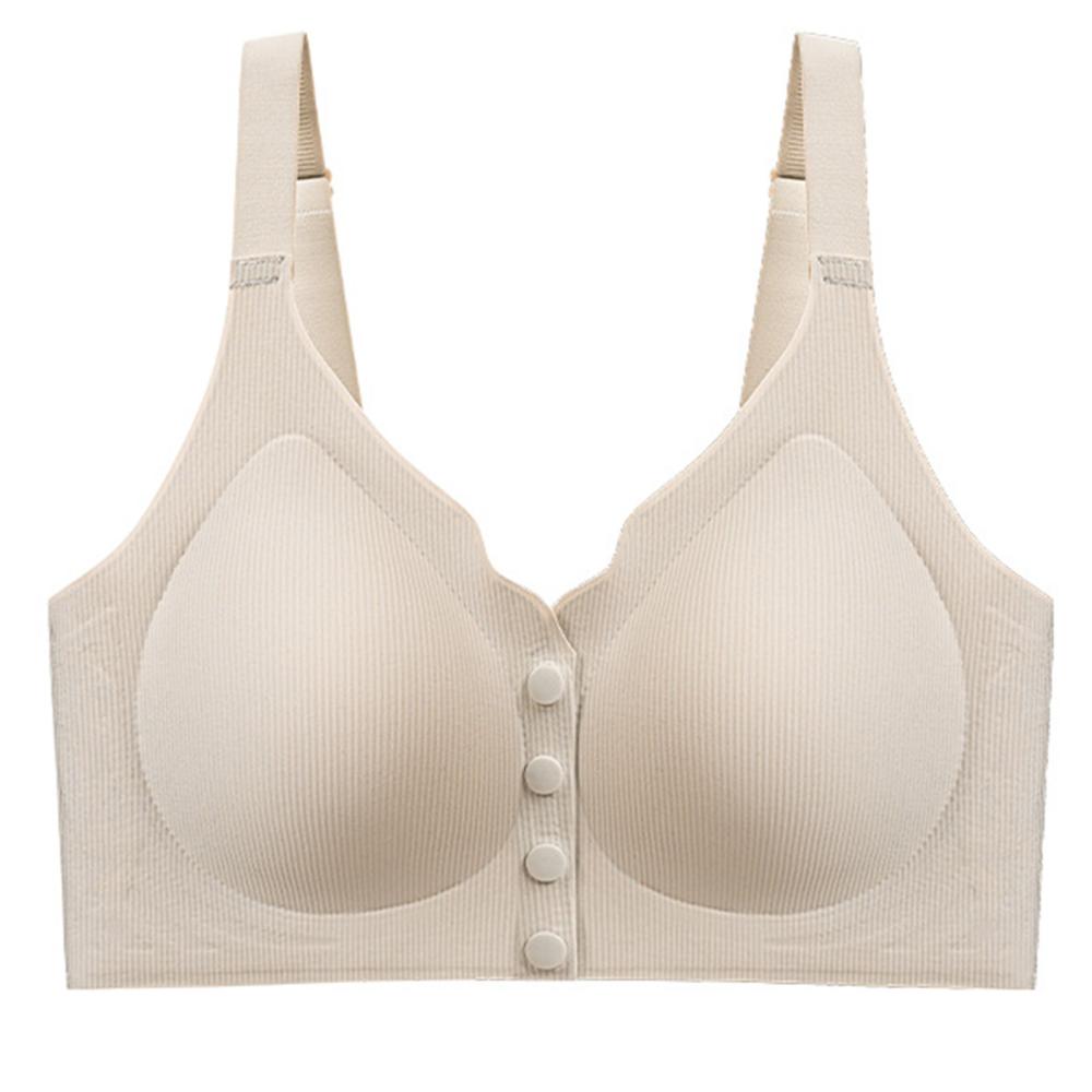 Bxsruta Wireless Bras for Women, Woman's Solid Color Thin Style ...