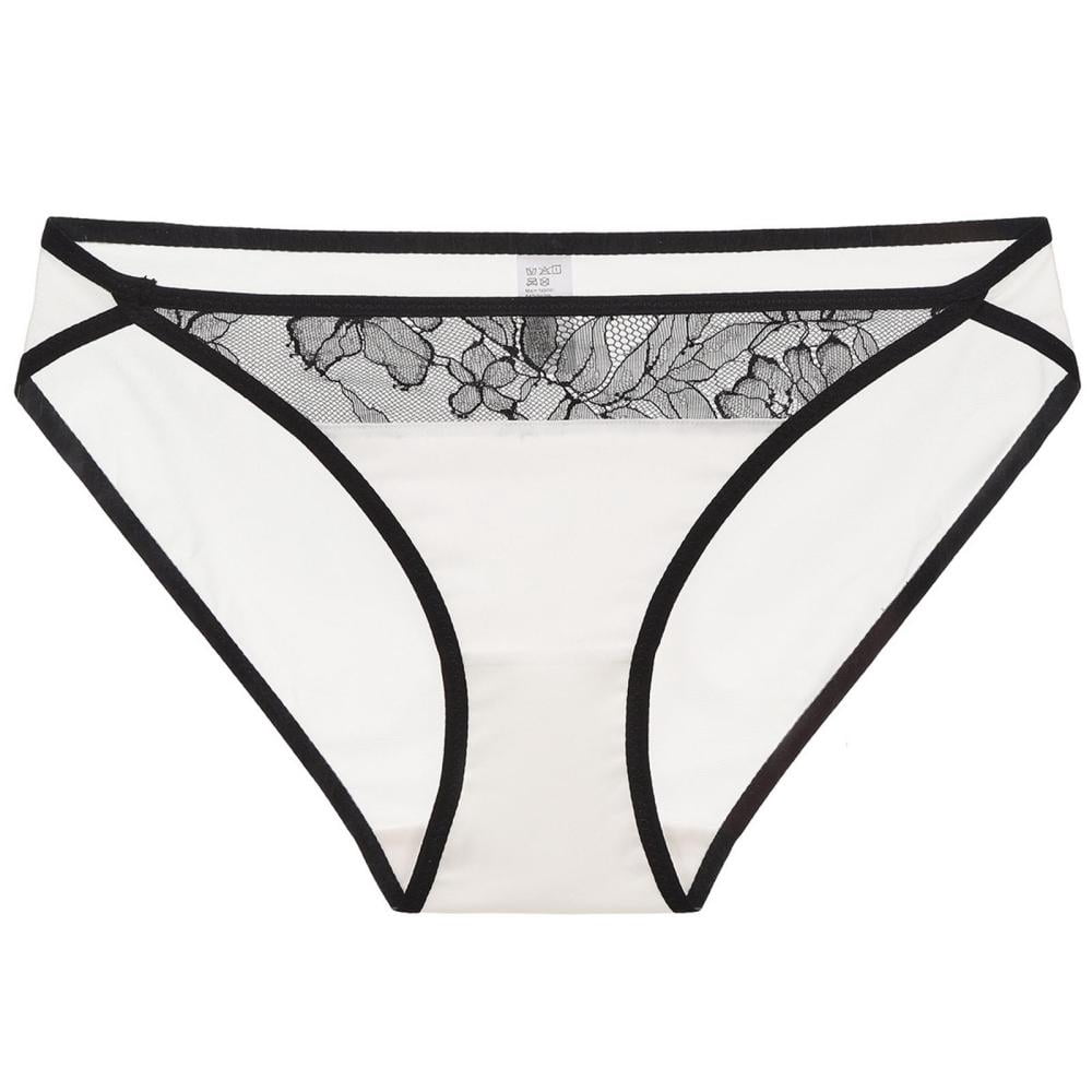 Bxsruta Women's Low-Rise Sheer Mesh Lace Panties with Hip-Lifting Fit ...