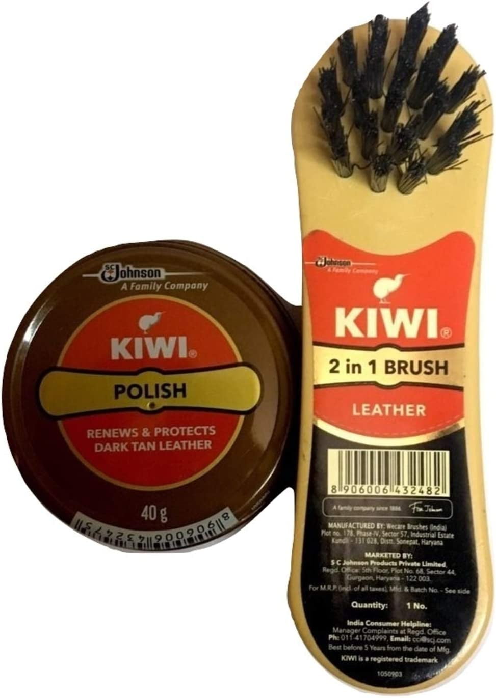By King Of Wonder Kiwi Shoe Polish Paste (1, Dark Tan) with Kiwi ...