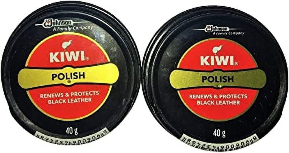 By King Of Wonder Kiwi Shoe Polish Paste (Pack Of 2) (Black) - Walmart.com