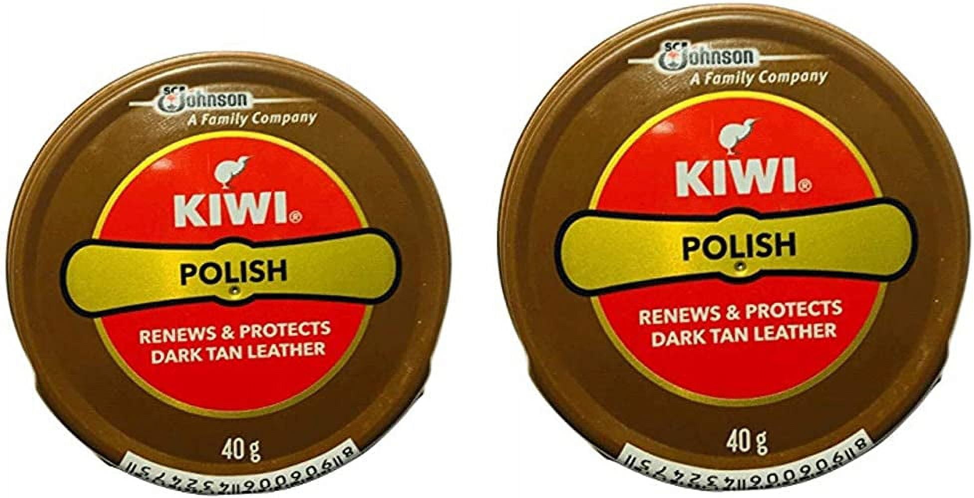 By King Of Wonder Kiwi Shoe Polish Paste (Pack Of 2) (Dark Tan ...