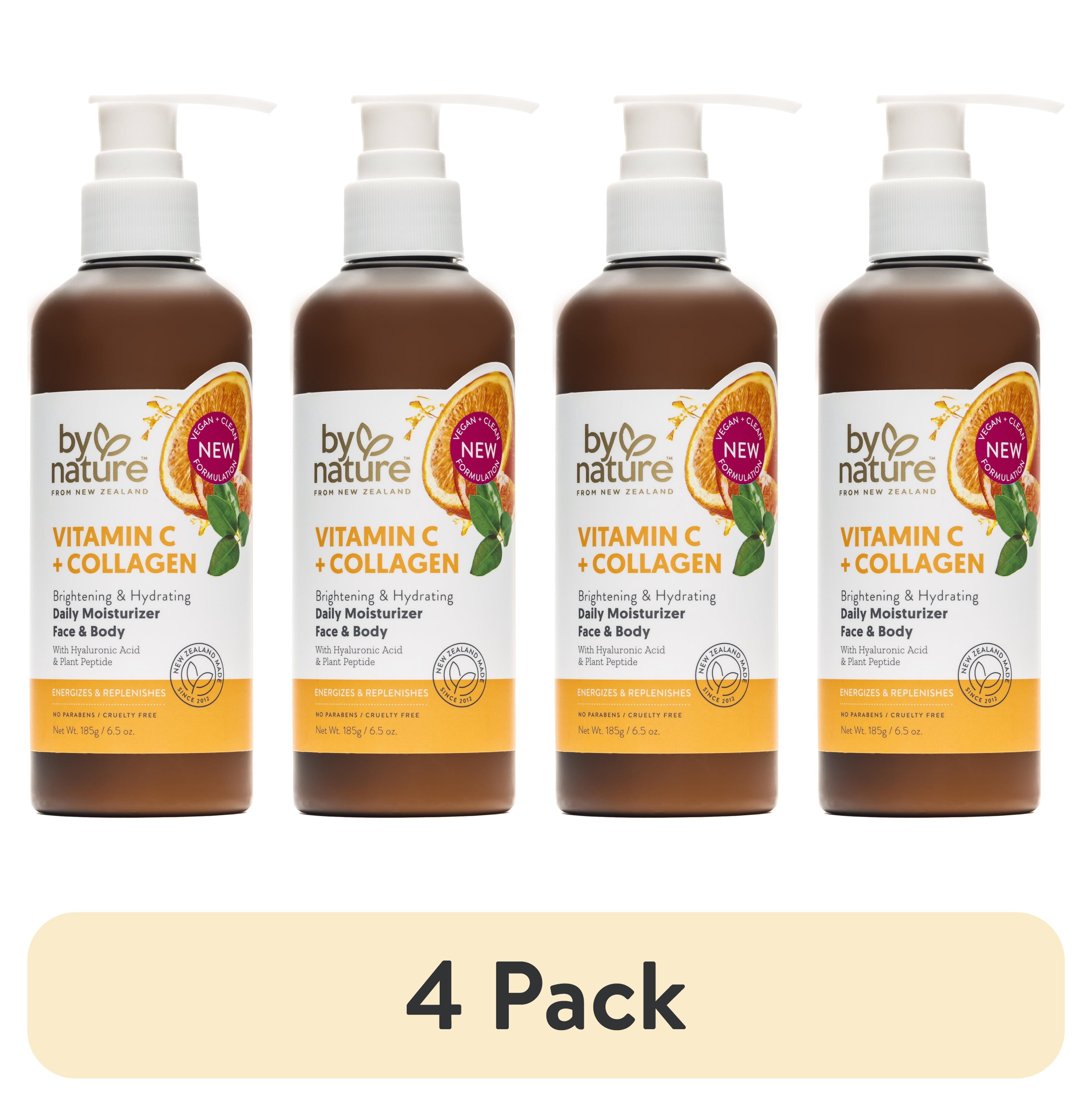 (4 pack) By Nature From New Zealand Vitamin C & Collagen Daily ...