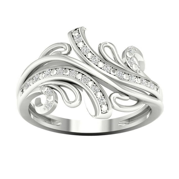 Dazzle Jewel Classic 2 Ct Round Cut Lab-Created Simulated Diamond Criss ...