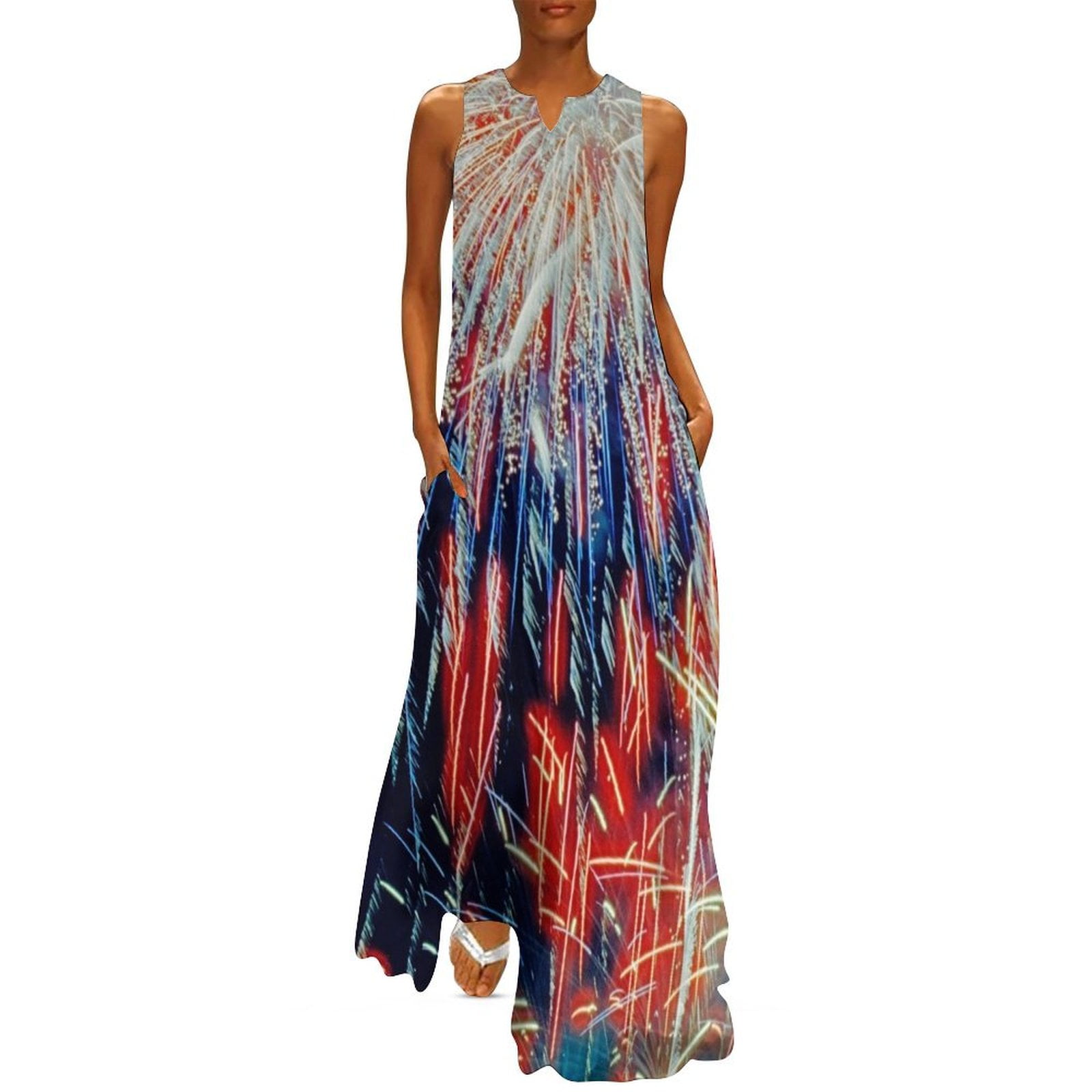 By the Rockets" Red Glare Long Dress Women"s evening dress summer women"s dress 2024 dresses ...