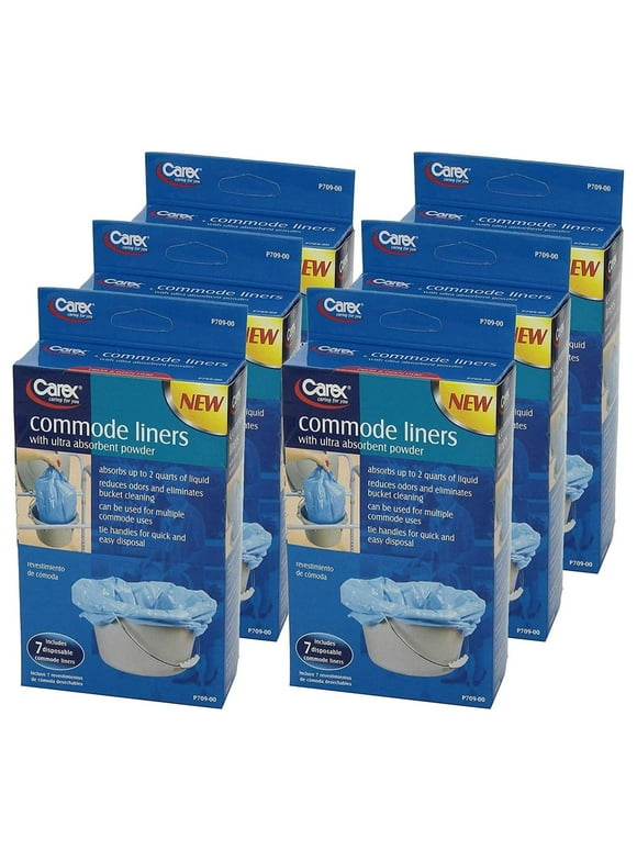 Commode Liners in Commodes and Liners - Walmart.com