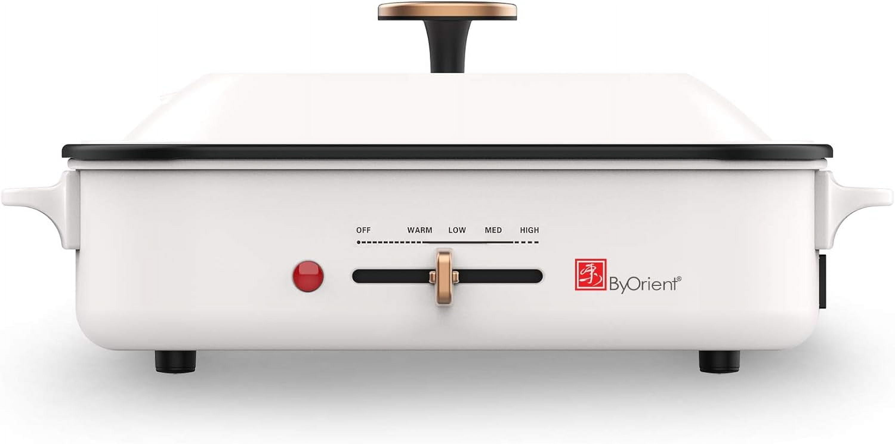 ByOrient Multi-Function Electric Cooker Skillet Compact Multicooker ...