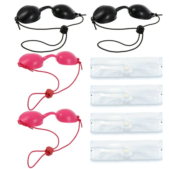 ByPaCrow UV Protective Tanning Bed Goggles, Adjustable Plastic Eyewear ...