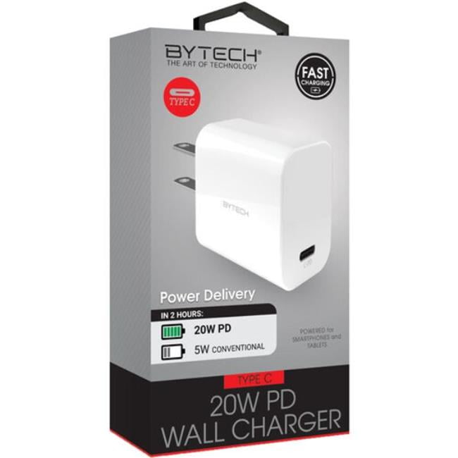 ByTech BYPDW3100WT 20W Type-C PD Wall Charger - Walmart.com