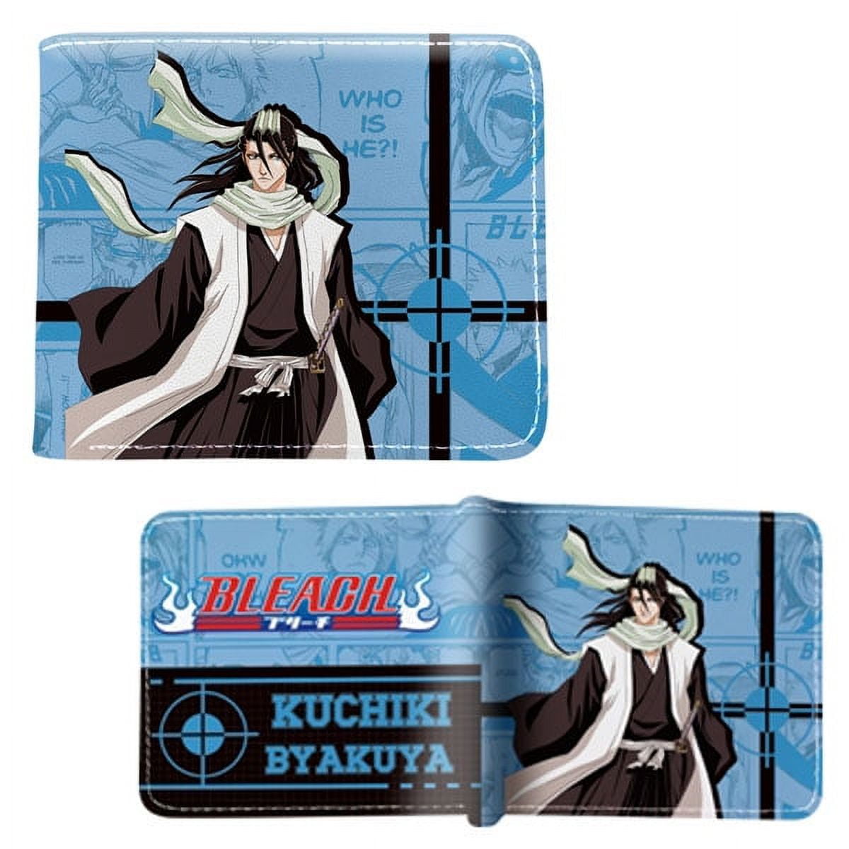Byakuya Kuchiki Style A - Bleach 4x5" Bi-Fold Wallet - Walmart.com