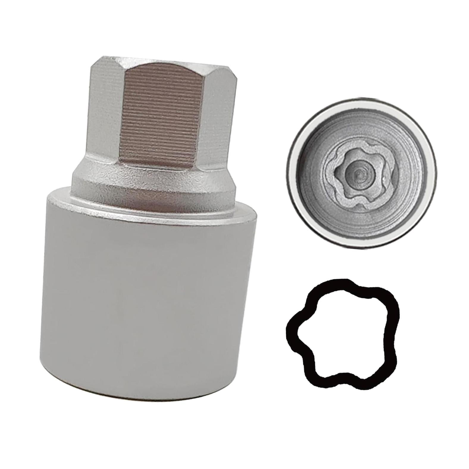 Bybiment 045 Wheel Lock Nut Key Socket in Series, (Socket Outer ...