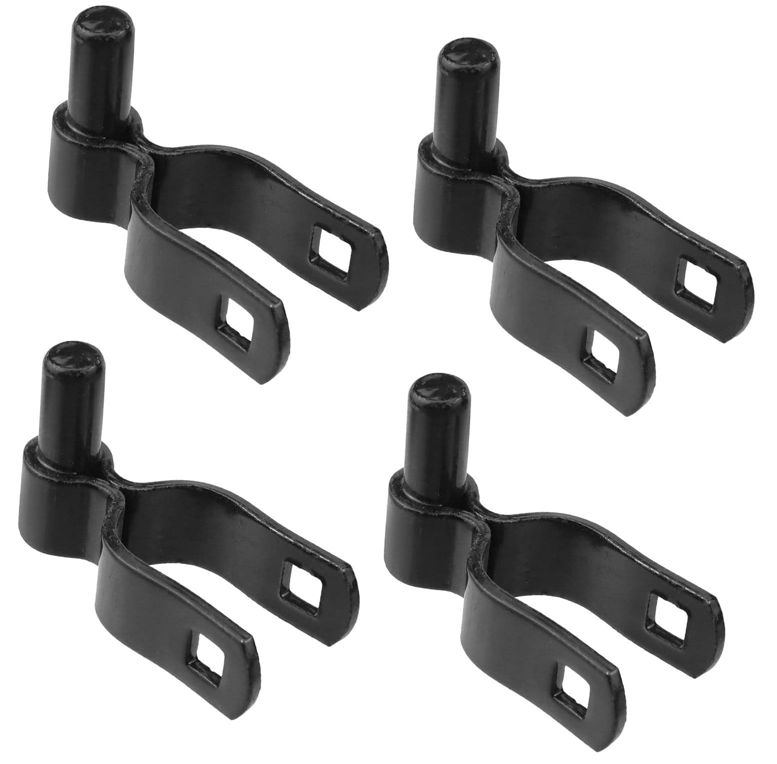 Bybiment 1-3/8" Chain Link Fence Gate Post Hinge,4Pcs Male Gate Frame ...