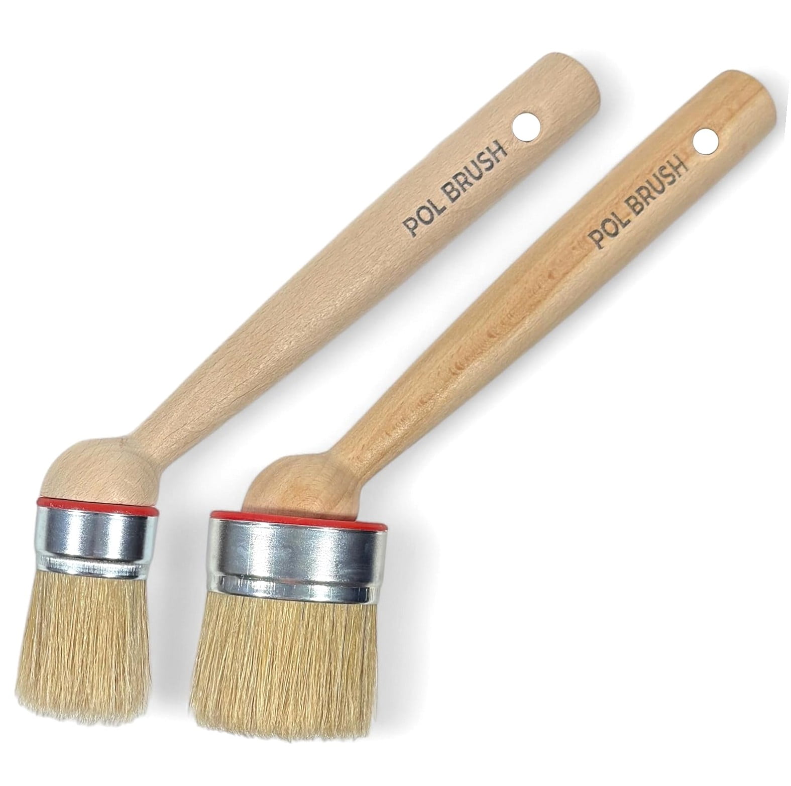 Bybiment 1 Inch Chalk Round Paint - European Quality - Bristles - for ...