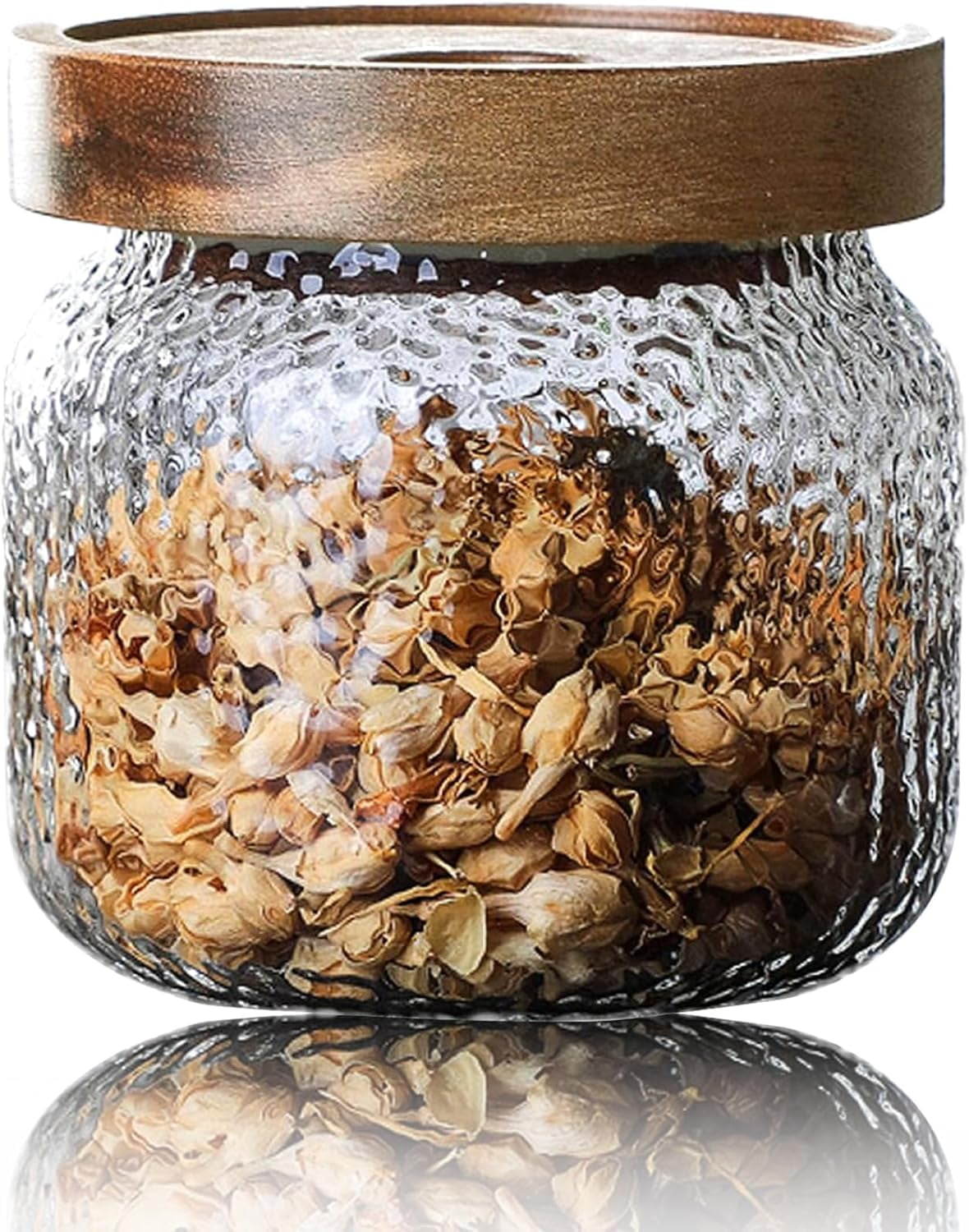 Bybiment 10 OZ Jar with Lid Jars Coffee Nuts Canister Kitchen Container ...
