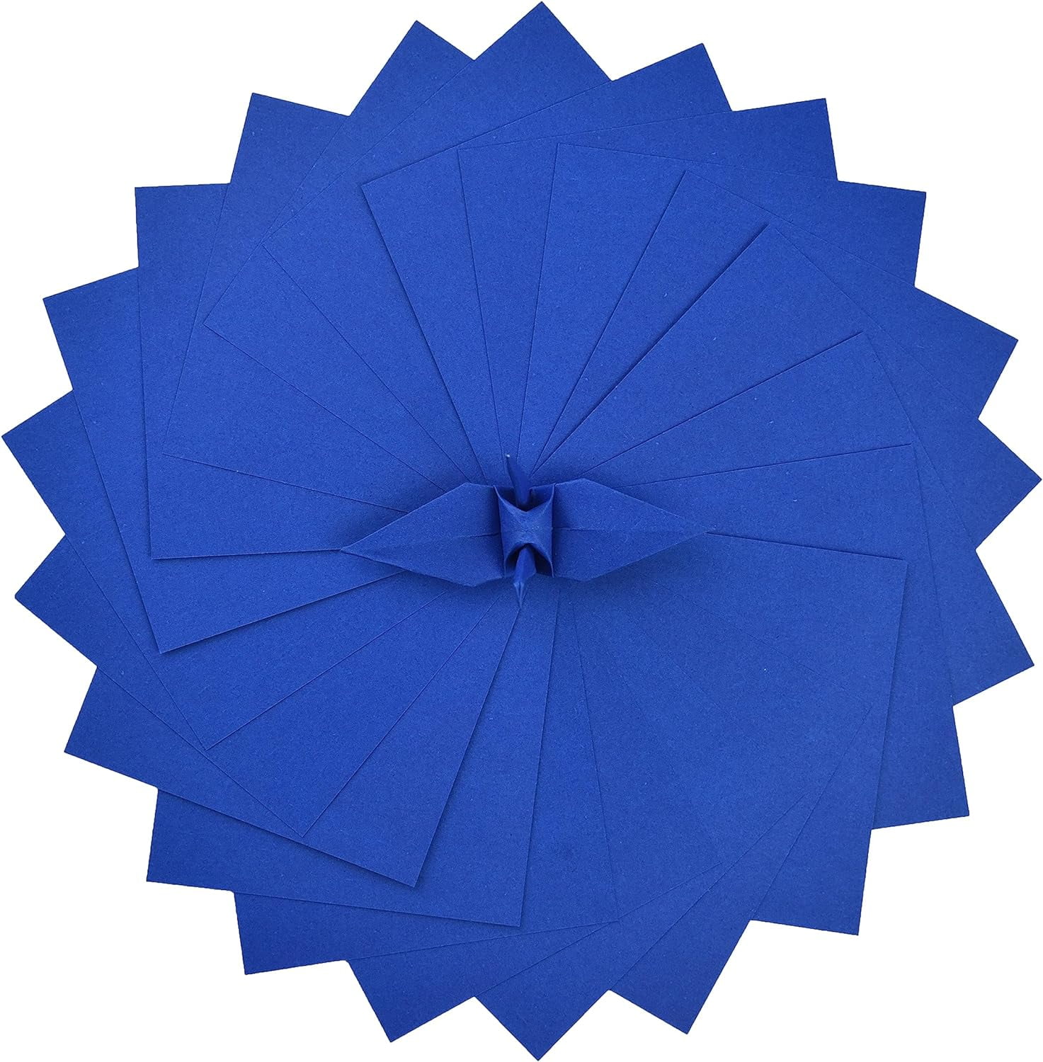 Bybiment 100 Paper Double Sided Color 6x6 Inches Square Fold Paper for ...