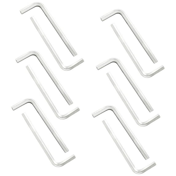 Bybiment 12 Pcs 4mm Hex Key Wrench, Small Key Wrench, Shaped Hexagon ...