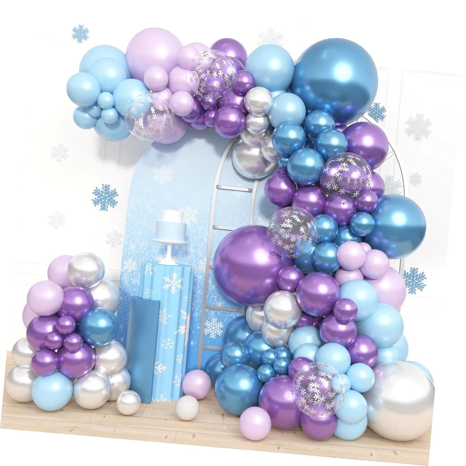 Bybiment 153pcs Navy Blue Balloon Garland Arch Kit, Includes Various ...