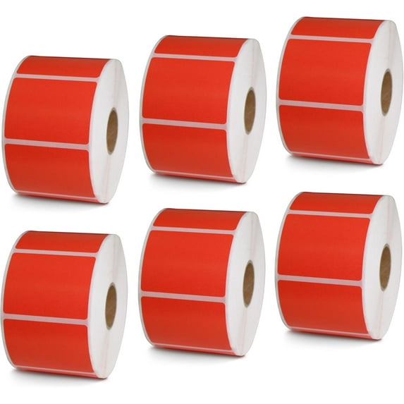 Bybiment 2" 1.5" UPC Barcode Address Labels for Rollo Label Printer ...