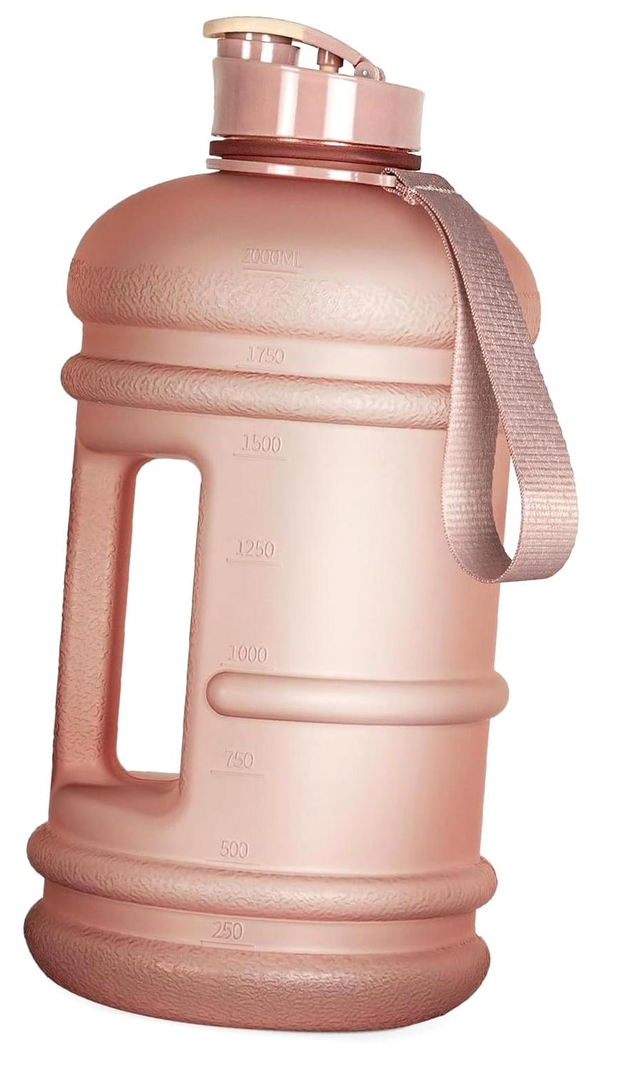 Bybiment 2 Liter - Half Gallon Hydration Bottle - Ideal for Gym, Large ...