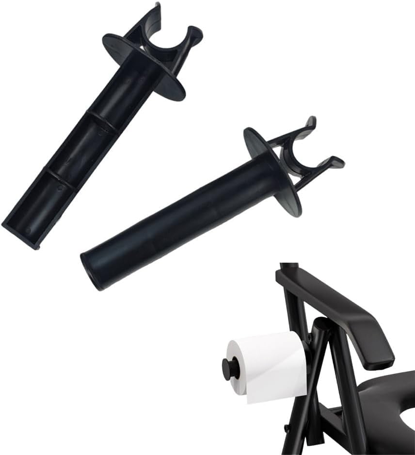 Bybiment 2 Pack Bedside Commode Toilet Paper Holder Mount Tissue Roll ...