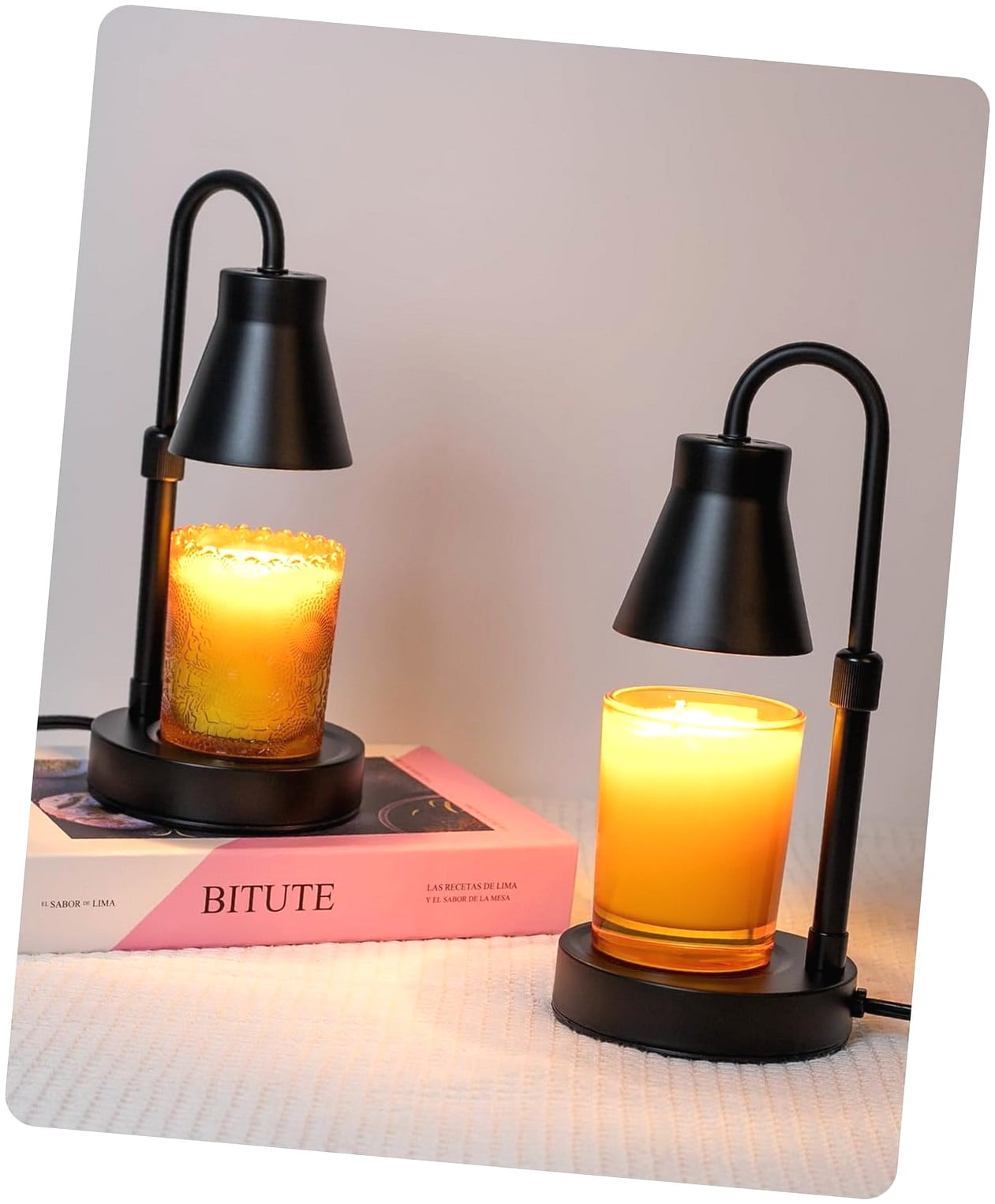 Bybiment 2 Pack Height Lamp Warmer, Stepless Dimming Feature, Metal ...