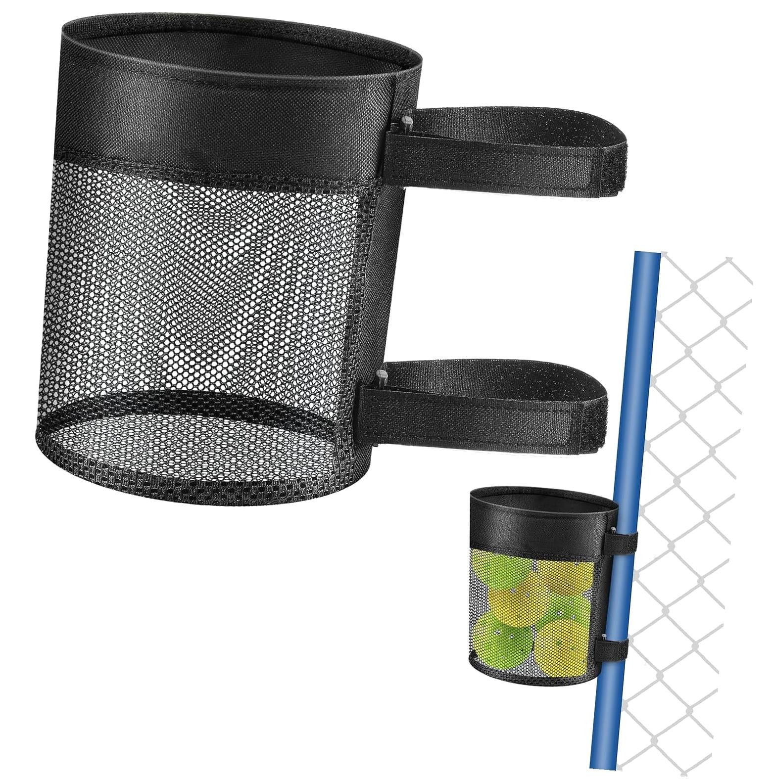 Bybiment 2-Piece Tennis Holder Adjustable Hanging Pouch Tennis ...